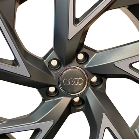 Jogo Roda Audi RSQ3 Aro 18 - Grafite Fosca Diamantada - leandrinistore