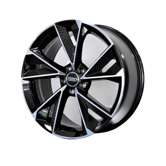 Jogo Roda Audi RS7 Aro 20 - Preta Diamantada - leandrinistore