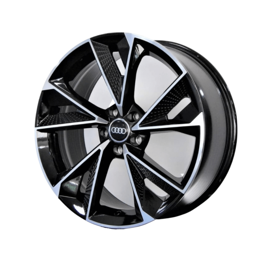 Jogo Roda Audi RS7 Aro 20 - Preta Diamantada - leandrinistore