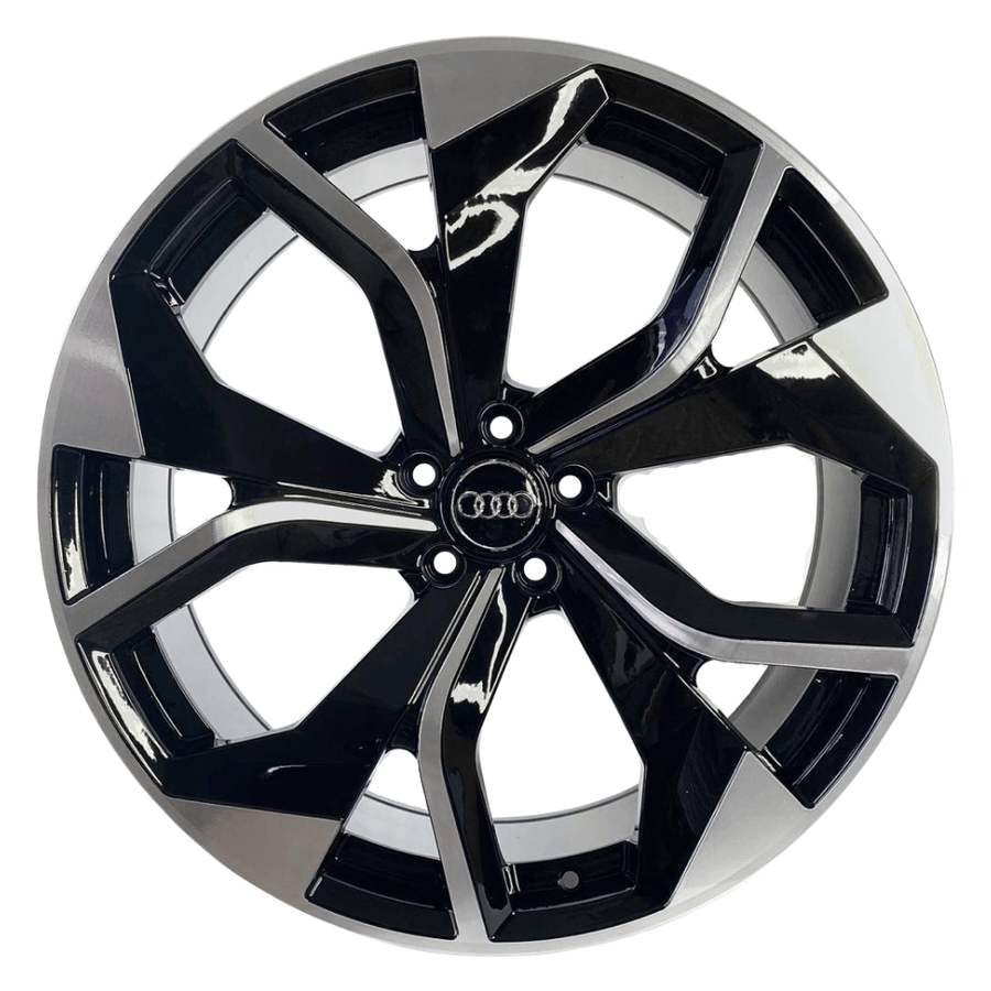 Jogo Roda Audi RS Q8 aro 20 - Preta Diamantada - leandrinistore