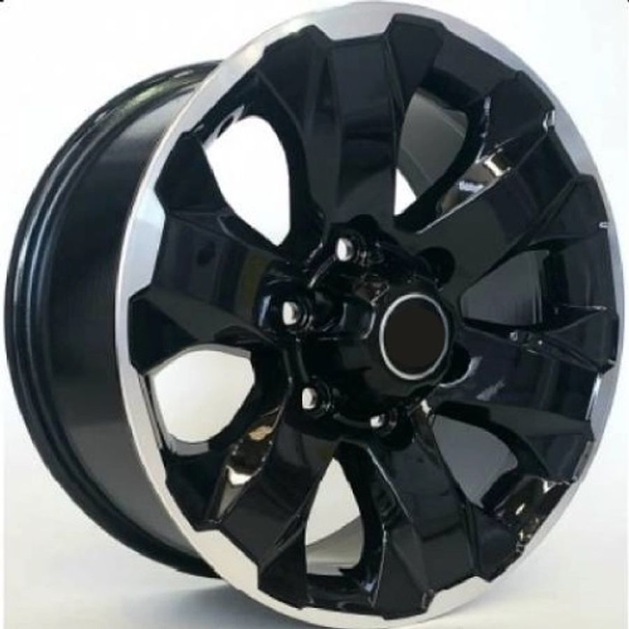 Jogo Roda KR S30 Aro 17 - Preta Diamantada - leandrinistore