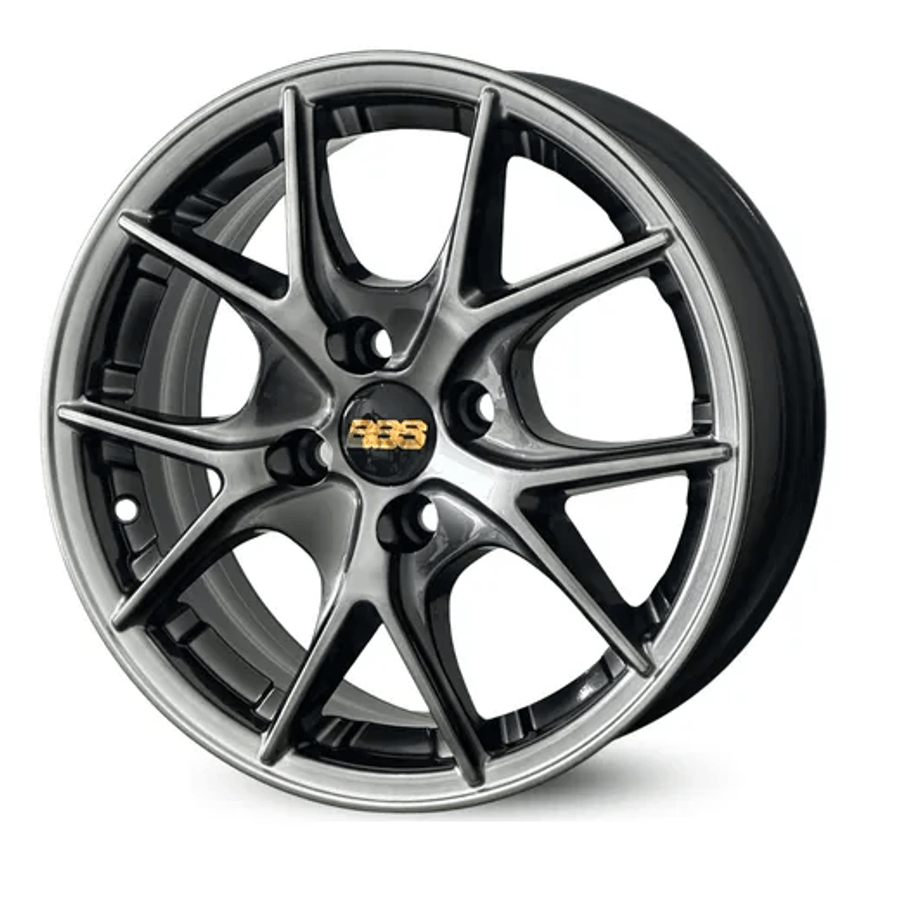 Jogo Roda KR M28 Bbs Ci-r Aro 15 - Hyper Gloss - leandrinistore